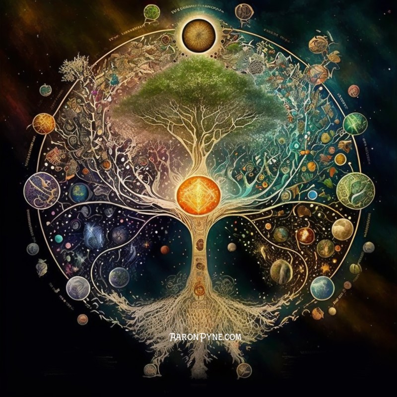 Visionary Art Gallery - Aaron Pyne - The Elven Wizard